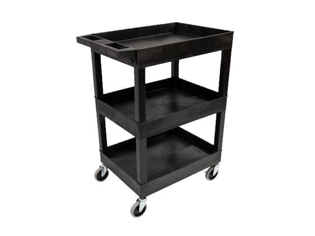 Click here for Luxor 24 x 18 Multipurpose 3 Shelf Utility Tub Car... prices