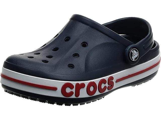 Click here for Crocs Bayaband Unisex Clogs - Navy/Pepper prices