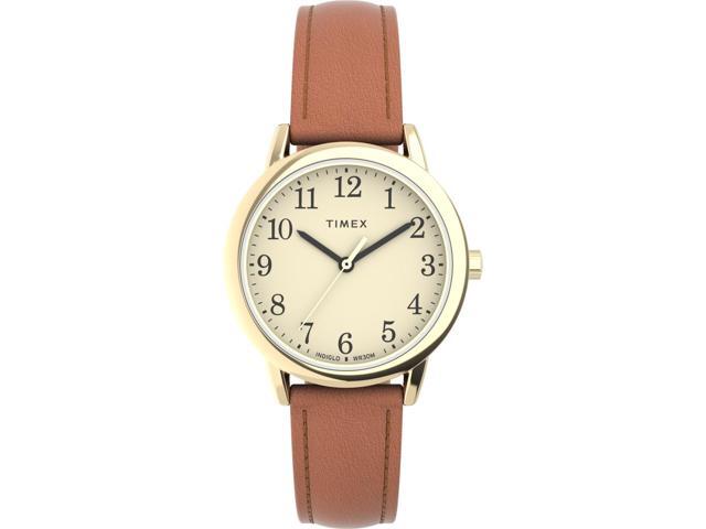 Click here for Timex Easy Reader 30mm Leather Ladies Watch prices