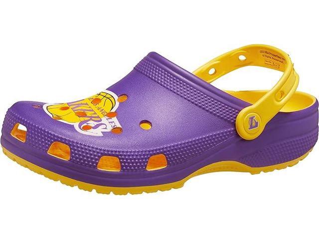 Click here for Crocs Unisex NBA Los Angeles Lakers Clog - Sunflow... prices