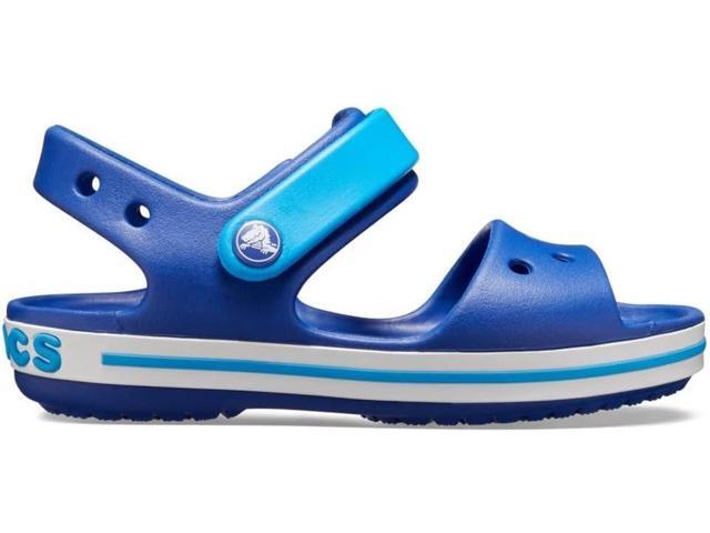 Click here for Crocs Kids Crocband Sandal - Cerulean Blue/Ocean prices