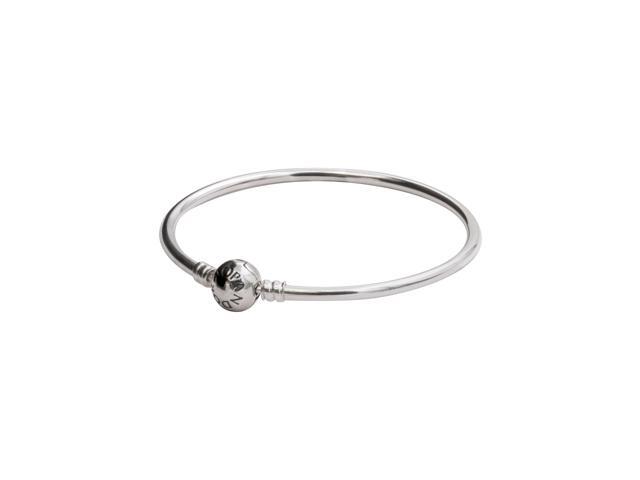 Click here for Pandora Moments Sterling Silver Charm Bangle 17CM... prices