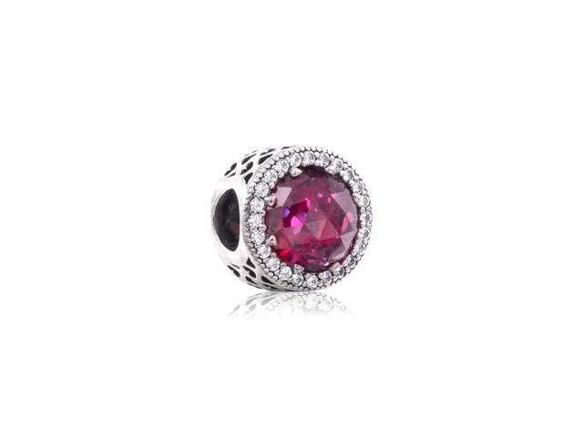 Click here for Pandora Cerise Radiant Hearts Charm - 791725NCC prices