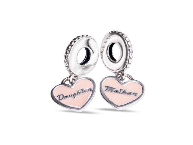 Click here for PANDORA Mother & Daughter Hearts Pendant Charm - 7... prices