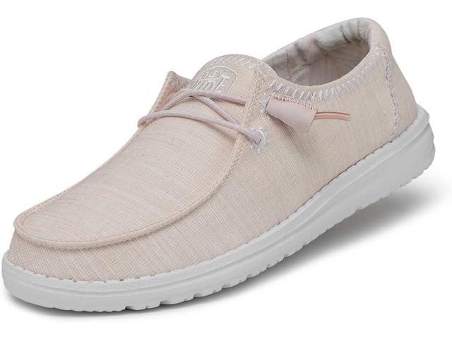 Click here for Hey Dude Womens Wendy Star Loafer - Pink prices