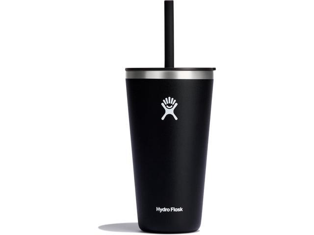 Hydro Flask 28 Oz All Around Tumbler Straw Lid - Black