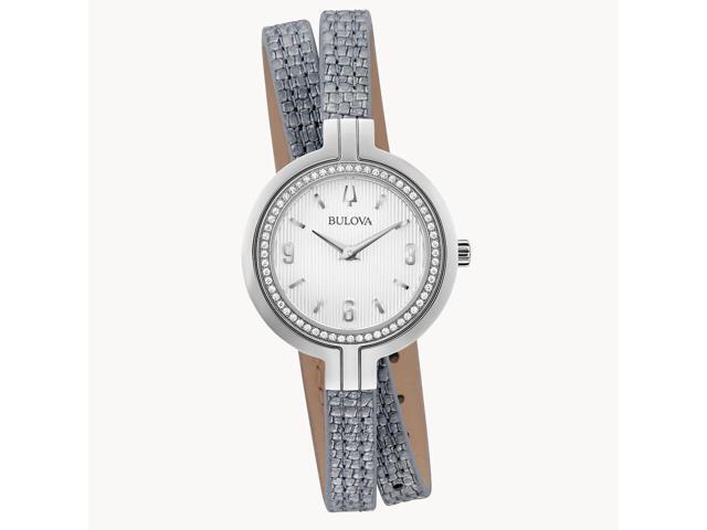 Click here for Bulova Rhapsody Leather Double Wrap Ladies Watch prices