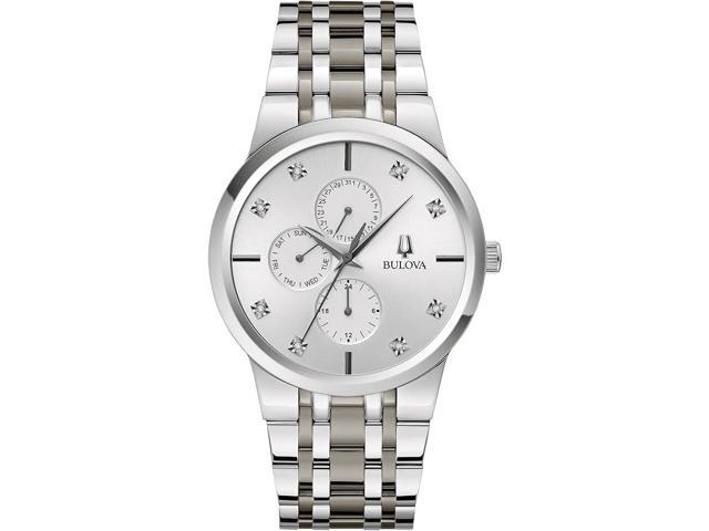 Click here for Bulova Modern BUL Multi-Function Diamond Dial Edge... prices