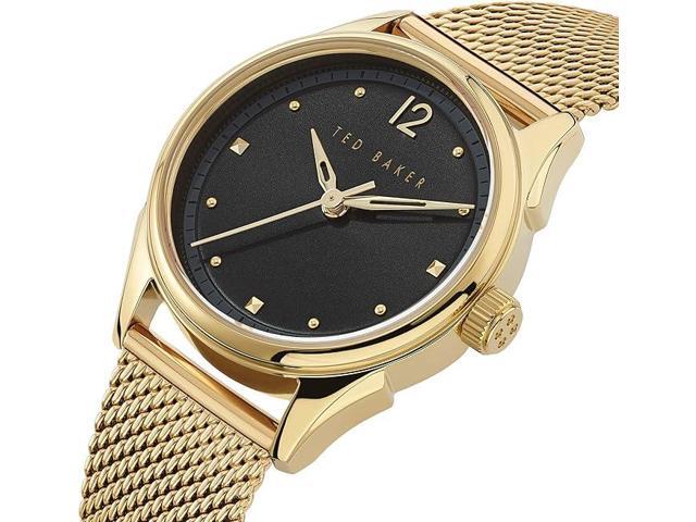 Click here for Ted Baker Gold-Tone Mesh Ladies Watch prices