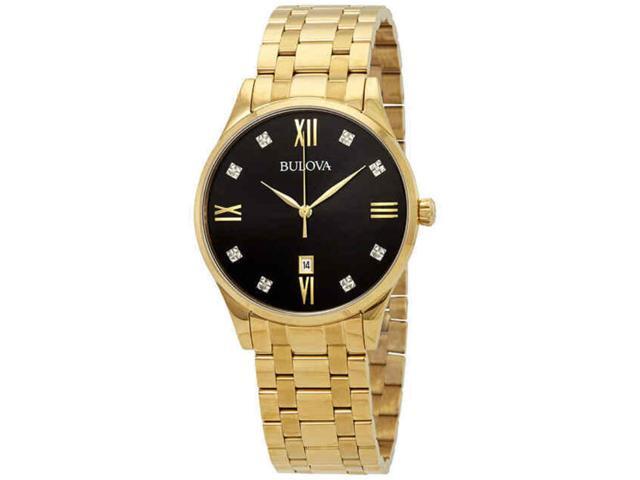 Click here for Bulova Gold-Tone Stainless Steel Mens Watch prices