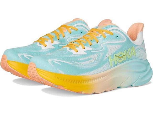 Click here for Hoka One Mens Clifton 10 Road Running Shoes - Blue... prices