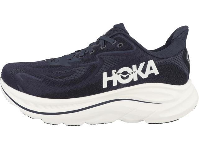 Click here for Hoka One Mens Clifton 10 Road Running Shoes - Navy... prices