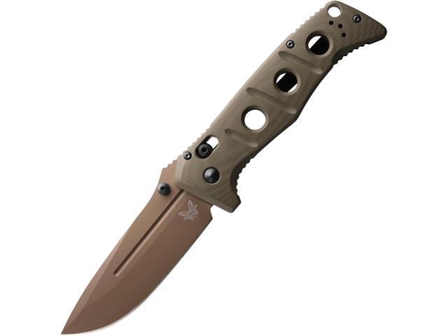 Click here for Benchmade Adamas - OD Green G10 - Drop-Point Tacti... prices
