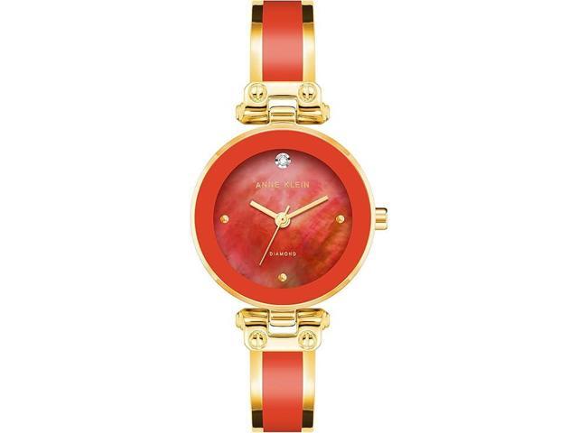 Click here for Anne Klein Genuine Diamond Dial Bangle Ladies Watc... prices