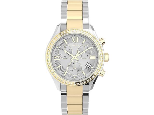 Click here for Timex Chronograph Crystal Accents Ladies Watch prices