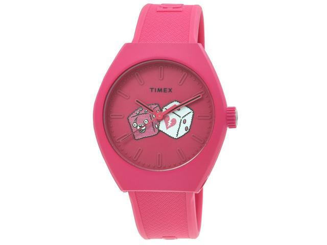Click here for Timex Urban Pop x Fortnite Quartz Pink Dial Unisex... prices