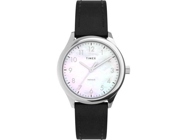 Click here for Timex Modern Easy Reader Silver/Black Ladies Watch prices