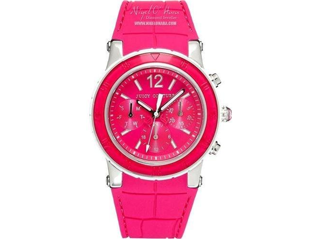 Click here for Juicy Couture HRH Pink Dragon Fruit Chronograph La... prices