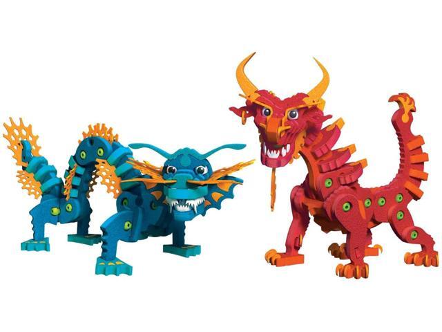 Click here for Bloco 235 Piece Construction Set Aqua & Pyro Drago... prices