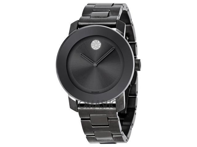 Click here for Movado Bold Grey Metallic Grey ion-Plated Stainles... prices