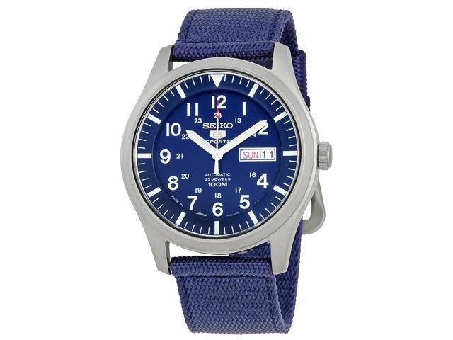 Click here for Seiko Mens 5 Sports SNZG11J1 Blue Watch prices