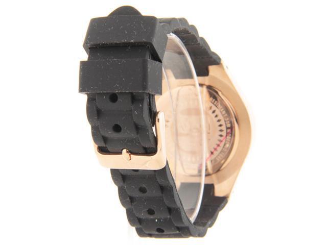 Invicta Womens 1645 Angel Quartz Multifunction White Dial Watch - Black