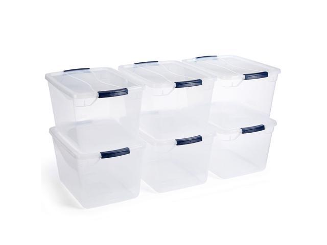 Click here for Rubbermaid Cleverstore 30 Quart Plastic Storage To... prices