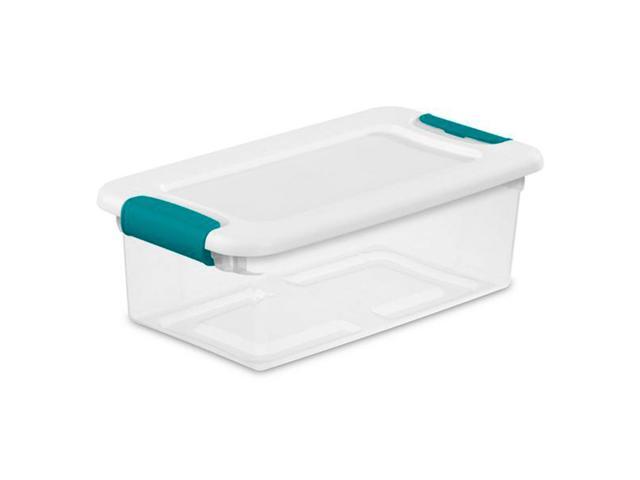 Click here for Sterilite 6-Quart Clear Stackable Latching Storage... prices