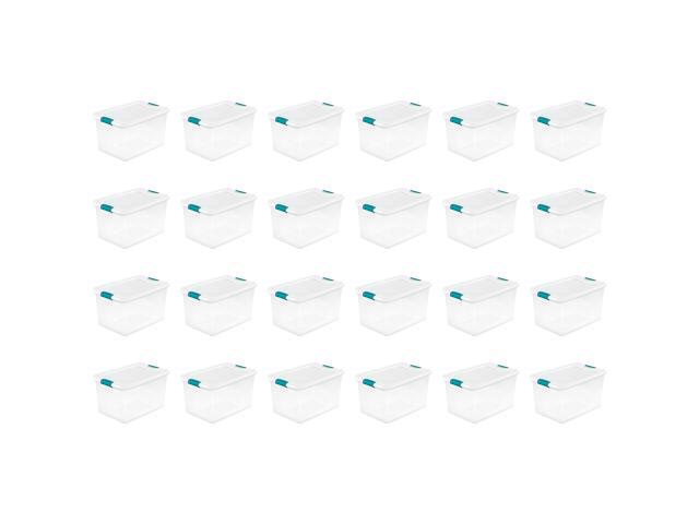 Click here for Sterilite 64 Quart Latching Plastic Storage Box  C... prices