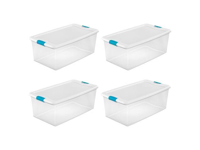 Click here for Sterilite 106-Qt. Clear Stackable Latching Storage... prices