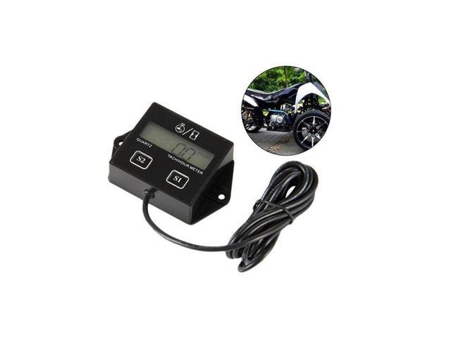 Click here for Digital Engine Tach Hour Meter Tachometer Gauge In... prices