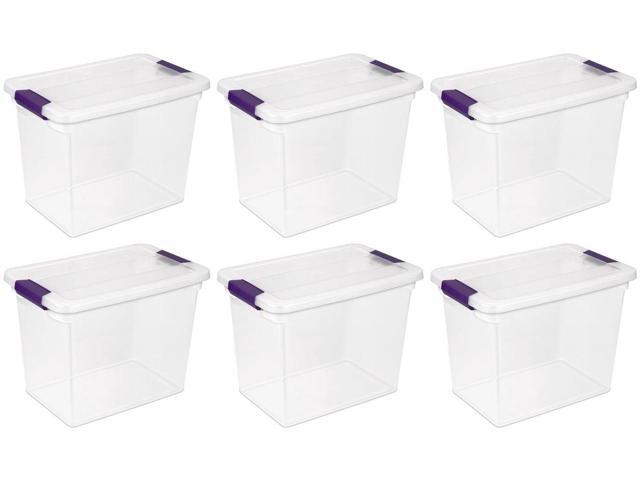 Click here for Sterilite 27 Qt ClearView Latch Storage Stackable... prices
