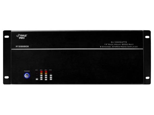 Click here for New Pyle Pt8000ch 19 Rack Mount 8000W 8 Ch Stereo... prices