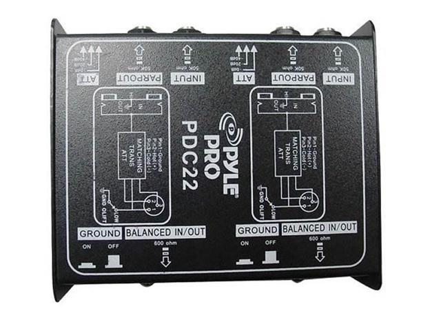 Click here for Pyle Premium Dual Direct Injection Audio Box with... prices