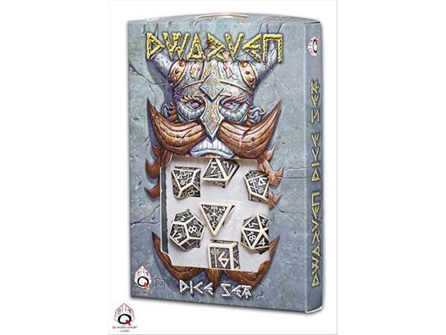 Click here for Beige & Black Dwarven Dice Set (7) prices