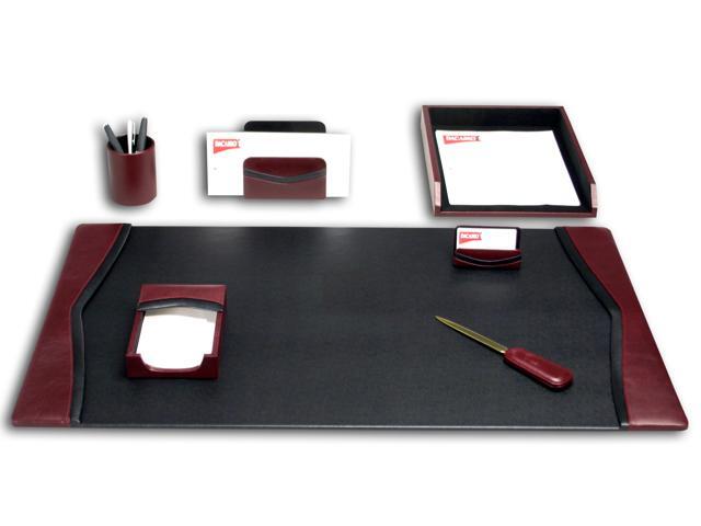 Click here for D7004 Two-Toned Leather 7Pc Desk Set 4 x 6 Memo Ho... prices