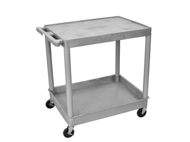 Click here for Luxor Tc21-G 2 Shelf Tub Cart prices