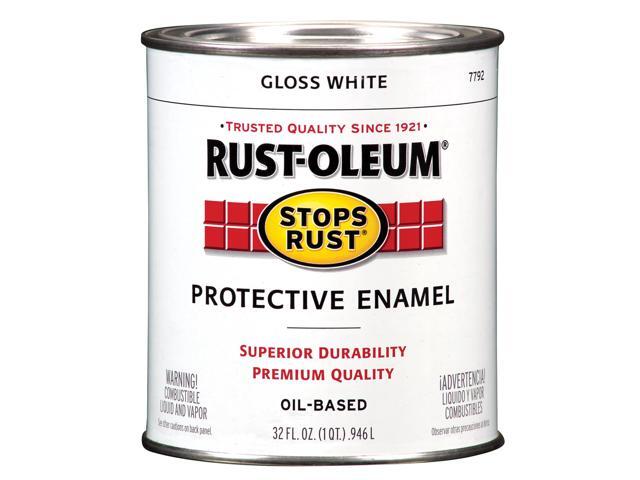 Click here for Enamel Paint Gloss White Solvent 1 qt. RUST-OLEUM... prices