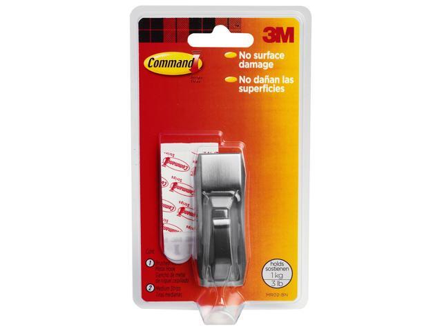 Click here for 3M MR02-BN Command Modern Reflections Brushed Nick... prices