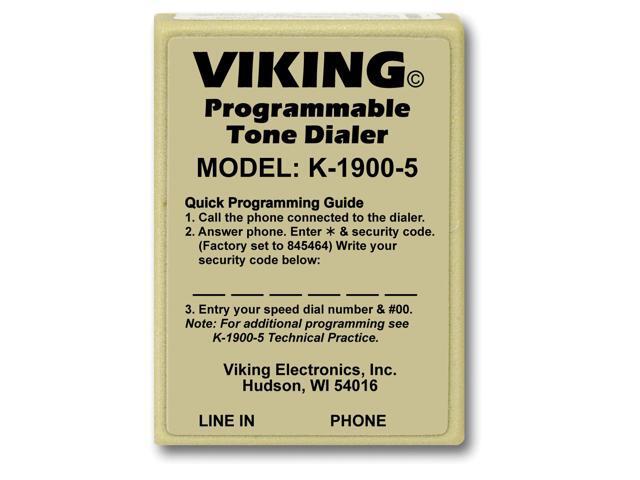 Click here for Viking Electronics - K-1900-5 - Viking Electronics... prices