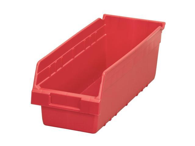 Click here for AKRO-MILS 30098RED Red Shelf Bin  17-7/8L x 6-5/8W... prices