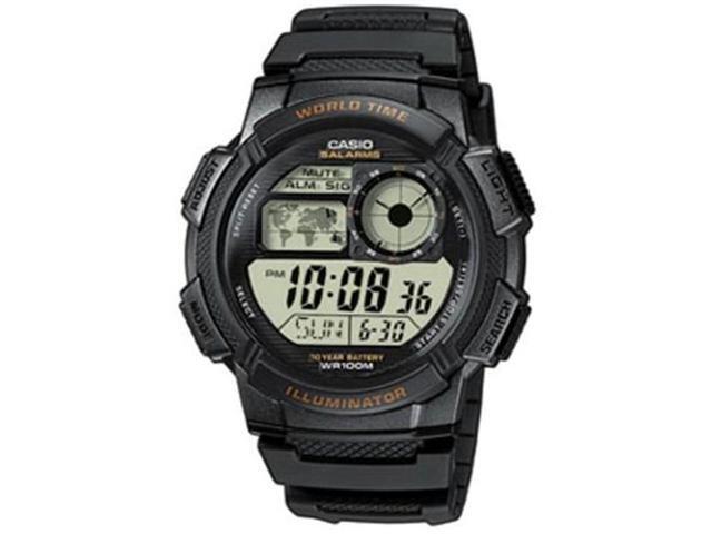 Click here for Mens Casio World Time Digital Sport Watch AE1000W-... prices