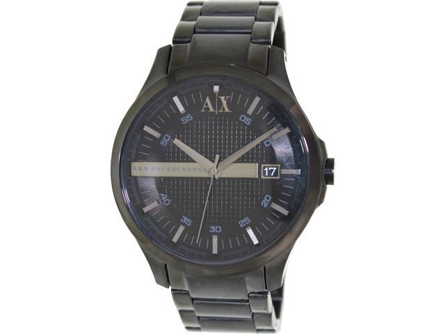 Click here for Armani Exchange Hampton Black Dial Black Ion-plate... prices