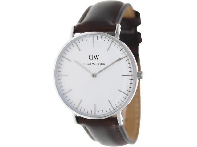 Click here for Daniel Wellington 0611DW Mens Bristol Brown Leathe... prices