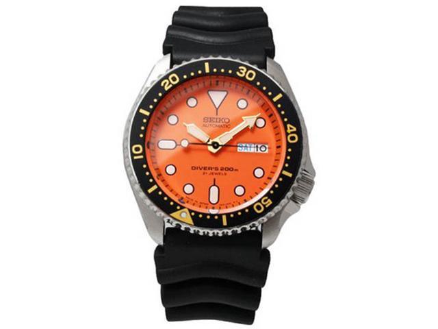 Click here for Seiko SKX011J1 Stainless Steel Automatic Diver Ora... prices