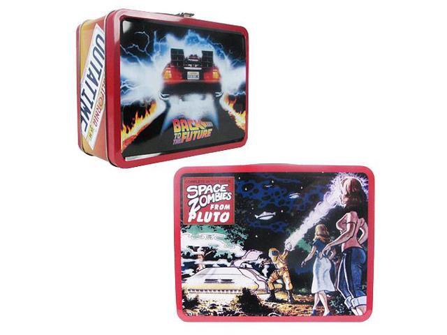 Click here for Back to the Future Outatime Retro Style Tin Tote L... prices