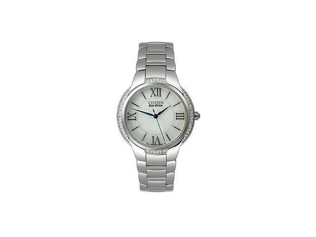 Click here for Citizen Eco-Drive Silver-Tone Dial Womens Watch #E... prices