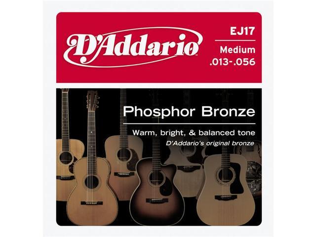 Click here for DAddario EJ17 Acoustic Guitar Strings - Medium - 3... prices