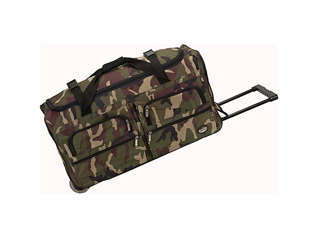 Click here for Rockland Deluxe 36 Rolling Duffel Bag - Camo prices