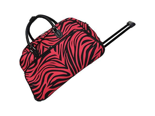 Click here for World Traveler Zebra 21in. Rolling Duffel Bag prices